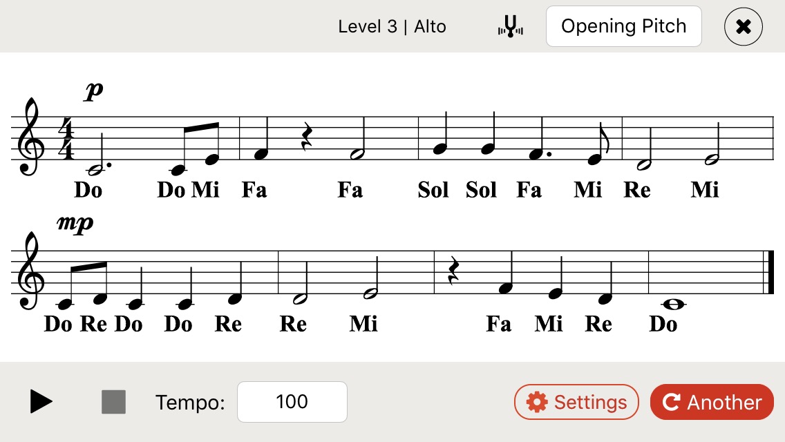 Focus On The Sight Reading Factory IOS App Sight Reading Factory 